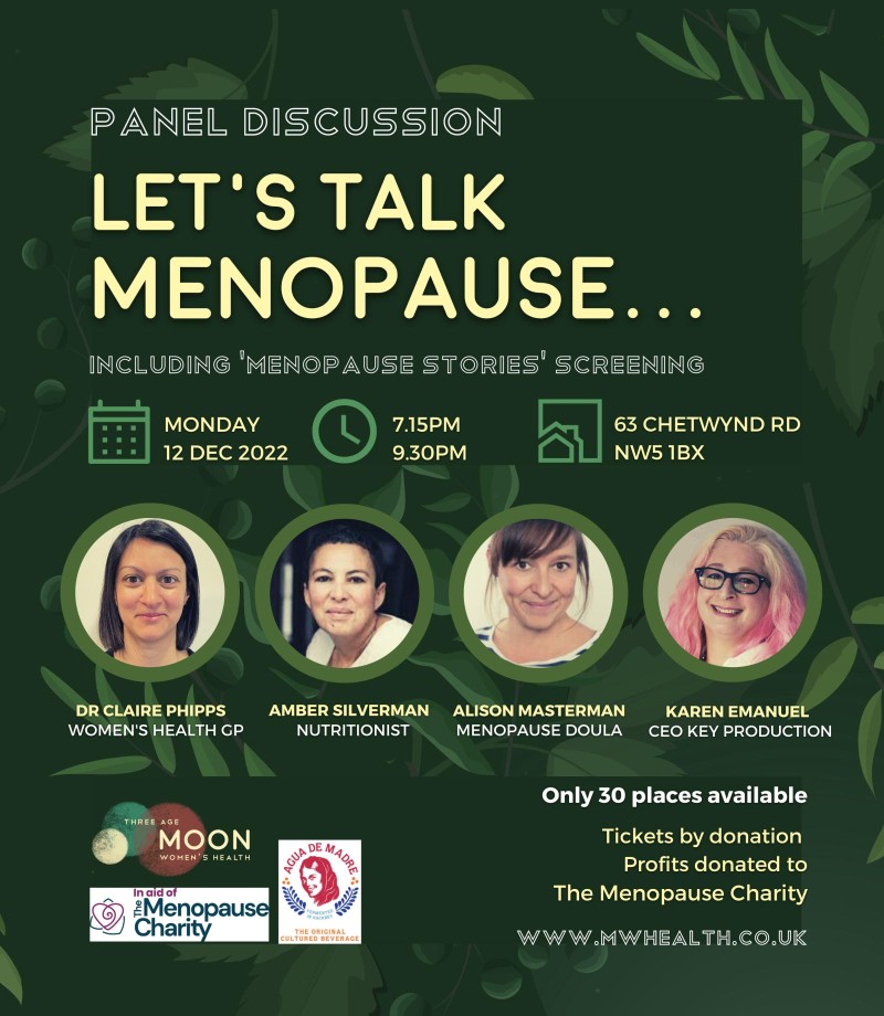 Let's Talk Menopause | Moon: Three Age Women's Health